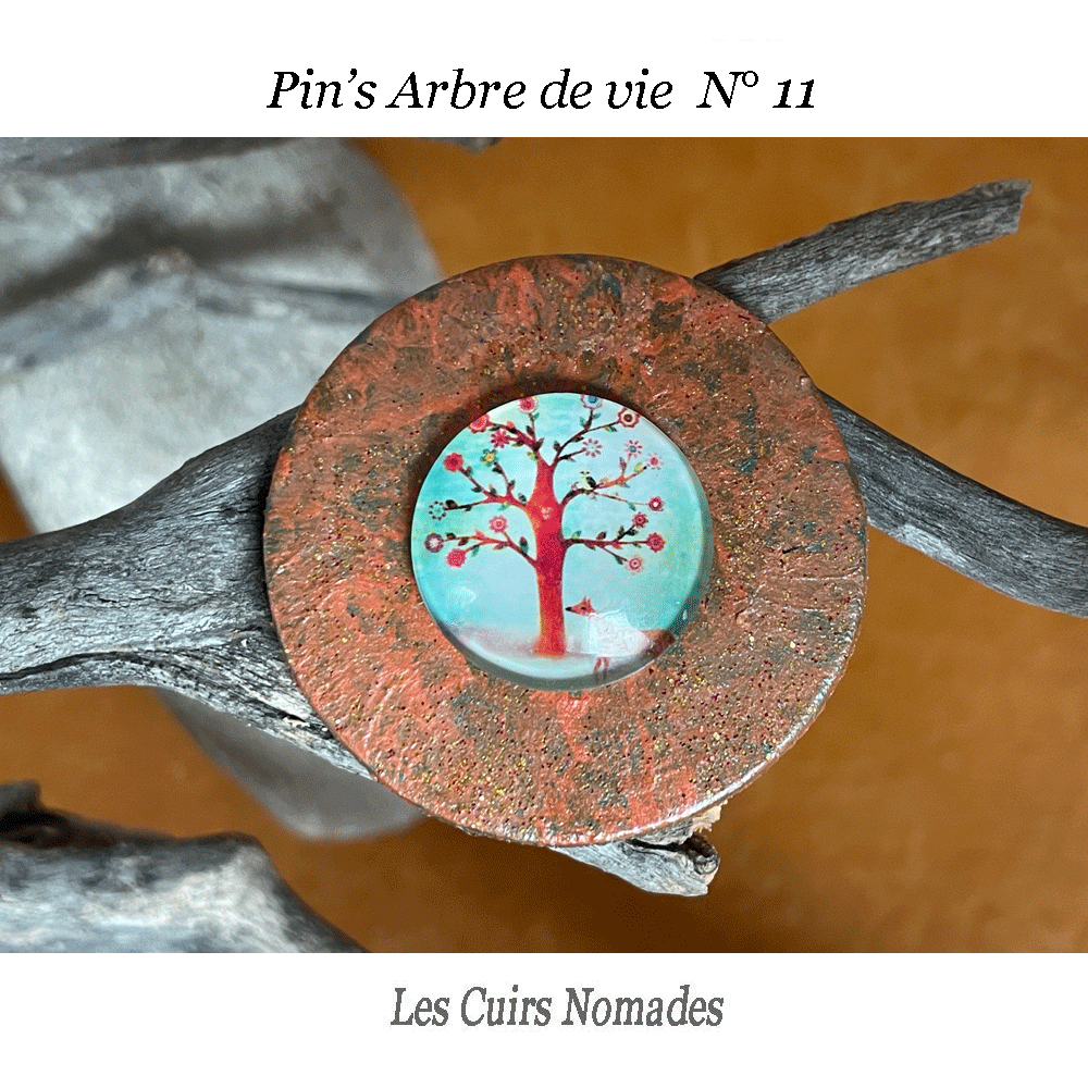 Pin's Arbre de Vie les petits Porte-Bonheurs 🇫🇷 - Les Cuirs Nomades ...
